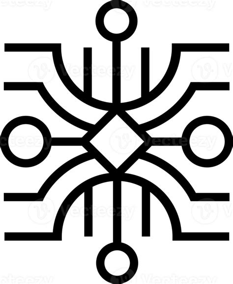 Abstract Art Deco Design Element Linear Decorative Vintage Design