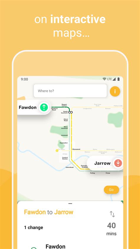 Tyne And Wear Metro Map For Android Download
