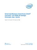 256 10 FPGA IP Design Example User Guide Altera 256 10 Fpga Ip