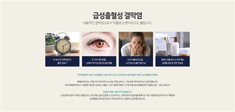 결막염 아이콘안과