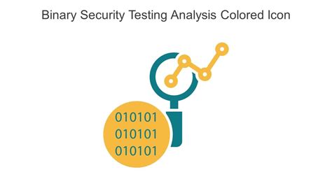 Binary Security Testing Analysis Colored Icon In Powerpoint Pptx Png