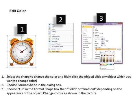 Clocks Powerpoint Template Slide Powerpoint Presentation Templates