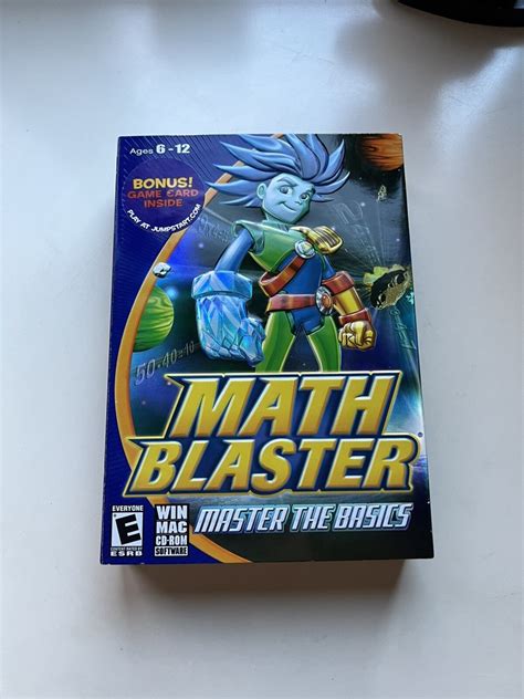 Math Blaster Master The Basics Math Blaster Pre Algebra
