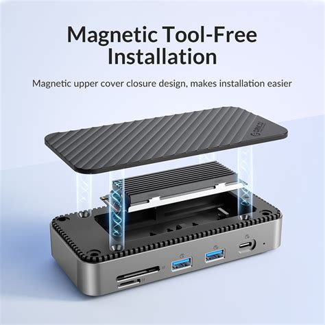ORICO Docking Station with M.2 SSD Enclosure