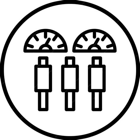 Premium Vector Vector Design Control Panel Icon Style