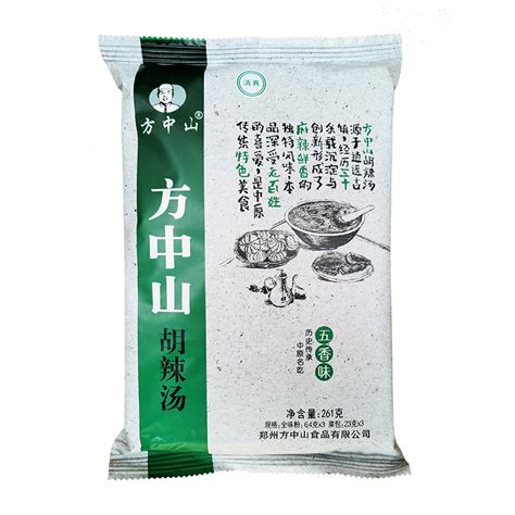 方中山胡辣汤五香味袋装261g河南特产逍遥镇清真胡辣汤速食汤早餐虎窝淘