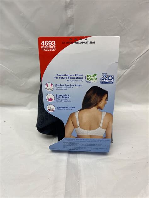 Playtex Womens 18 Hour Original Comfort Strap Full Coverage Bra 4693