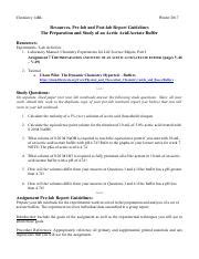 Buffer Analysis Resources And Report Guidelines Pdf Chemistry Bl Winter Resources Pre