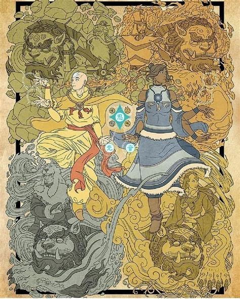 🌀avatar Aang🌀 Di Instagram Atla Or Lok Credits Matsumotoart
