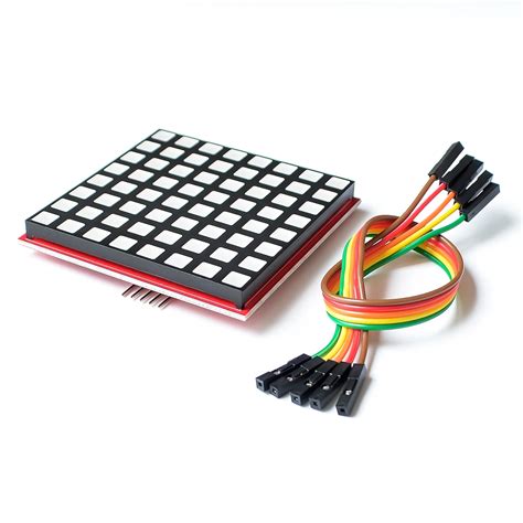 Led Full Color Dot Matrix Rgb Led Display Screen Board 88 Dot Matrix Module For Raspberry Pi 3