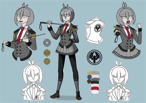 Danganronpa Fancharacter Oc Ref Sheet By Helcrim On Deviantart