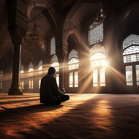 Premium Photo Islamic Background Mosque Pray