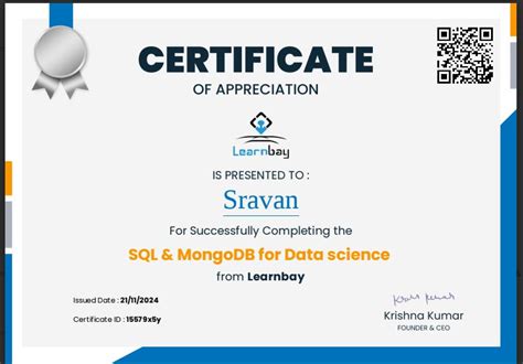 Sravan Kumar On Linkedin Officially Certified Sql Tableu And Power Bi Training Learnbay