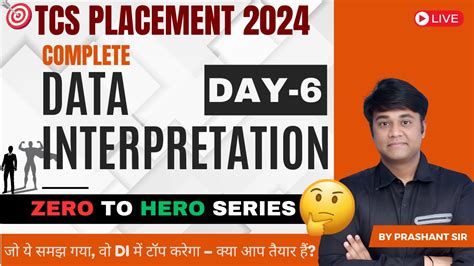 Day 6 Complete Tcs Data Interpretation Tcs Nqt Preparation Tcs