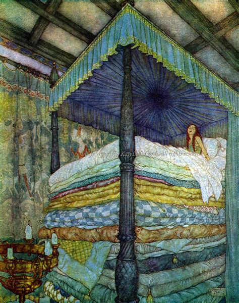 Princess Greeting Card Hans Andersen Fairy Tale Edmund Dulac Artofit