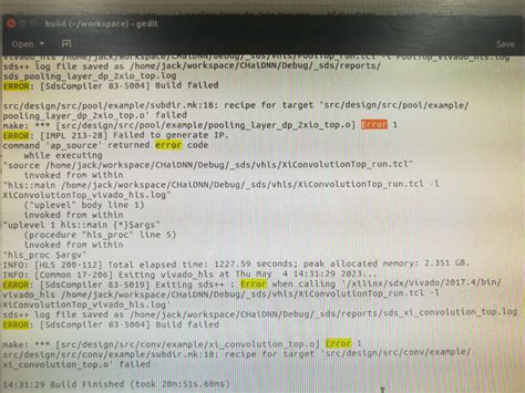 problem while building src in sdx · issue 12 · xilinx chaidnn · github