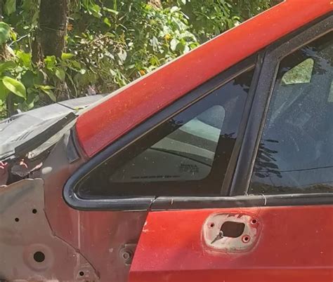Aleta Cristal De Pta Honda Fit 2006 Del Izq Uso Original Meses Sin
