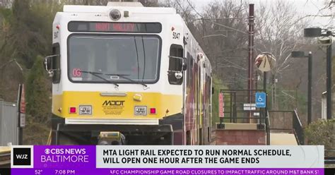 Mta Light Rail Trains Expected To Run Normal Schedule Will Be