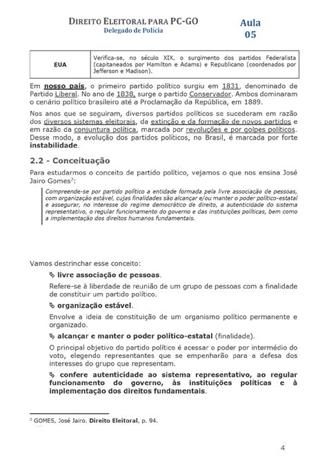 Aula 05 Direito Eleitoral