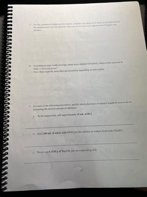 Solved Table Density Of Different Possibte Salt Solutions Chegg Com