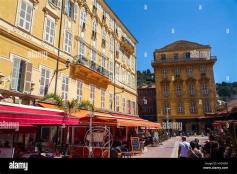 Old Nice France Map Vieux Nice Historic Quarter