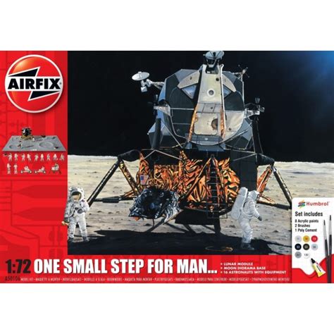 Συναρμολογούμενα διαστημικά Kits 1 72 One Small Step For Man [ Lunar
