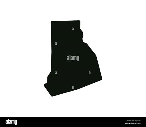 Rhode Island State Map Us State Map Rhode Island Silhouette Symbol