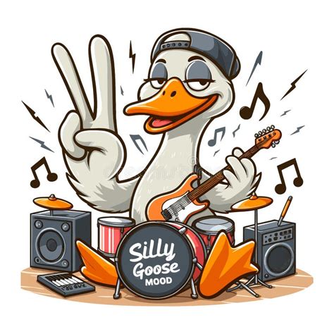 Duck Drawing Design Vector Illustration Clipart Eps Stock Vector