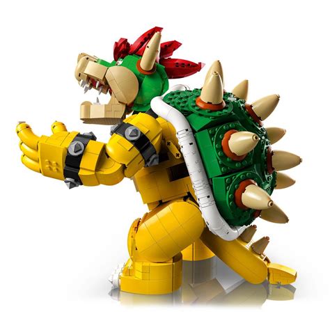 The Lego Super Mario Mighty Bowser Hammacher Schlemmer