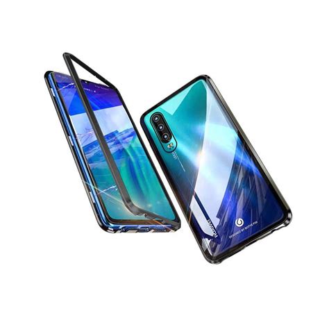 Metal Magnetic Double Sided Tempered Glass Case For Samsung Lebocode