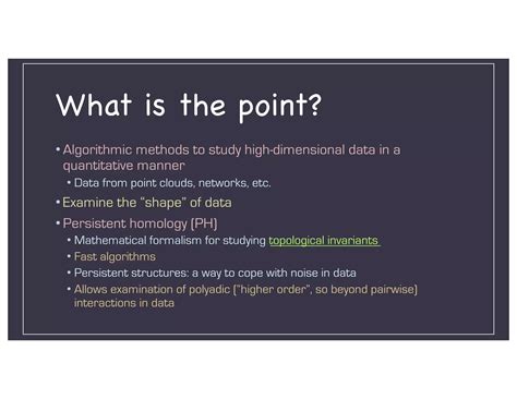 Introduction To Topological Data Analysis Pdf