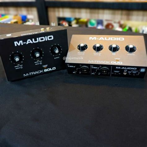 Promo Soundcard M Audio M Track Solo Duo Dan Channel Mic Input Solo Diskon Di