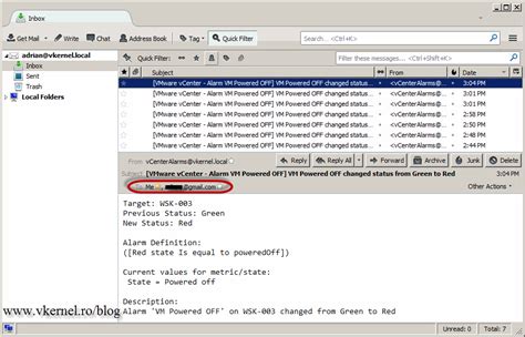 Configure Vcenter Server Smtp Mail Settings Adrian Costeas Blog