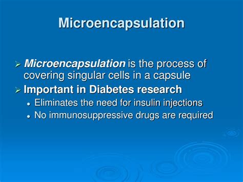 Ppt Islet Microencapsulation Powerpoint Presentation Free Download