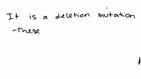 SOLVED Describe The Mutation Shown In Figure 7 27 And Explain How The