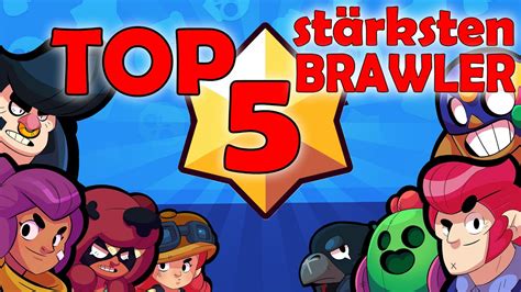 Top 5 StÄrksten Brawler In Brawl Stars Best Brawlers Test Ranking