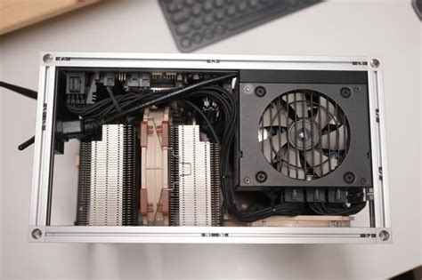 136l Custom Itx Case With Nh D15 Rsffpc