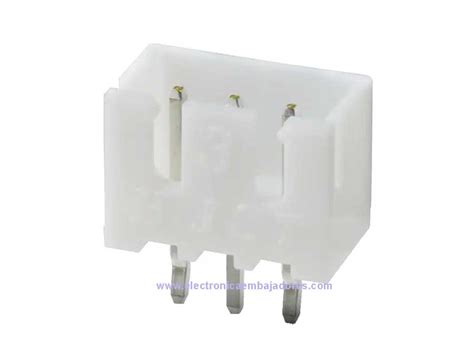Jst Serie Xh Conector Poste 2 5 Mm Macho Recto 3 Contactos B3b Xh