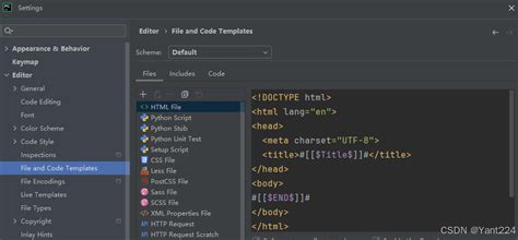PyCharm文件模板配置的完整指南 python 脚本之家