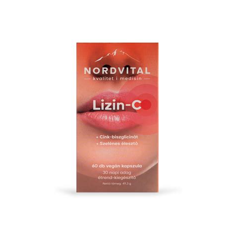Lizin C Szelénnel és Cinkkel Vegán Kapszula 60db Bio Barát Biobolt