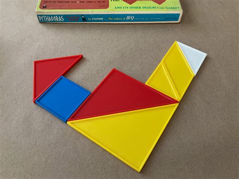 1970 Pythagoras No 111 Puzzle Game By Kohner Bros Inc Made Etsy