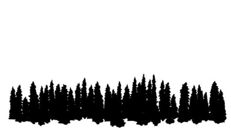 Treeline Vector Art Icons And Graphics For Free Download