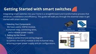 Smart Switch Using IoT Devices ESP Relays PPTX