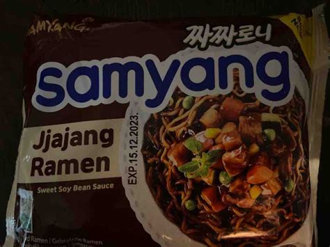 Samyang, Samyang Jjajang Ramen Sweet Soy Bean Sauce Kalorien - Neue ...