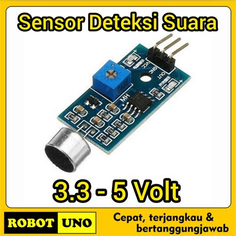 Jual Sensor Suara Module Kota Medan Robot Uno Tokopedia