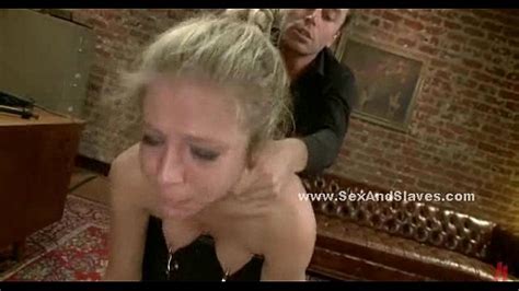 Blonde Sex Slave Gets In Her Damp Cunt While Being Tied Up Xxx Mobile Porno Videos Movies