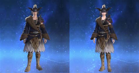 Woad Skylancers Fur ｜ Ffxiv Armoury Collection