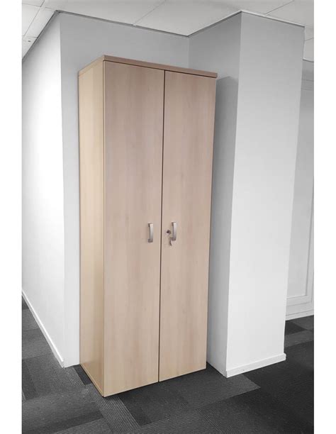 Armoire Haute Avec Portes Ht 197 Cm En Bois Mobel Linea Bureau Store