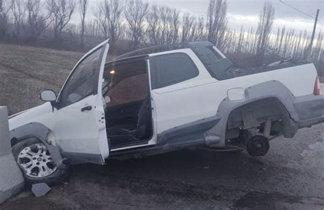 Una mujer resultó herida tras protagonizar un fuerte choque en