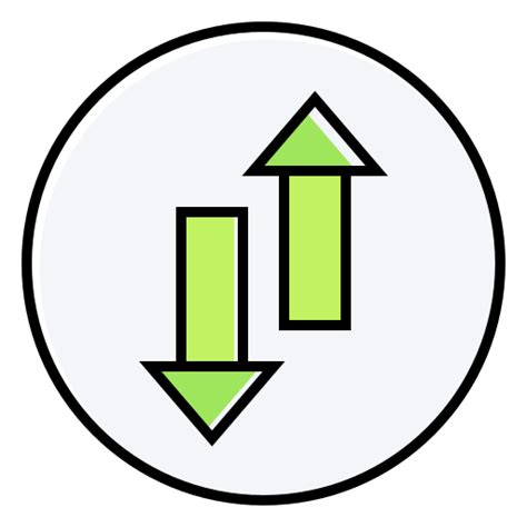 Two Arrows Generic Color Omission Icon